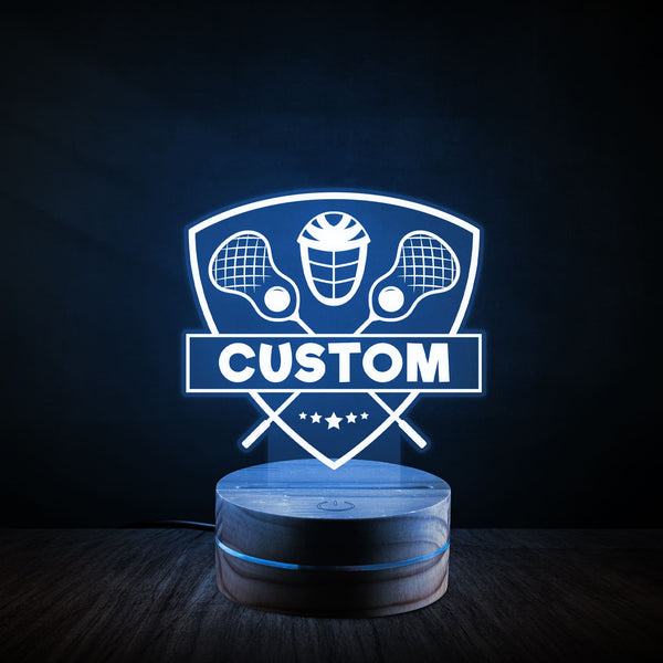 Personalized Sports Themed Night Light – Athlete's Gift Shop